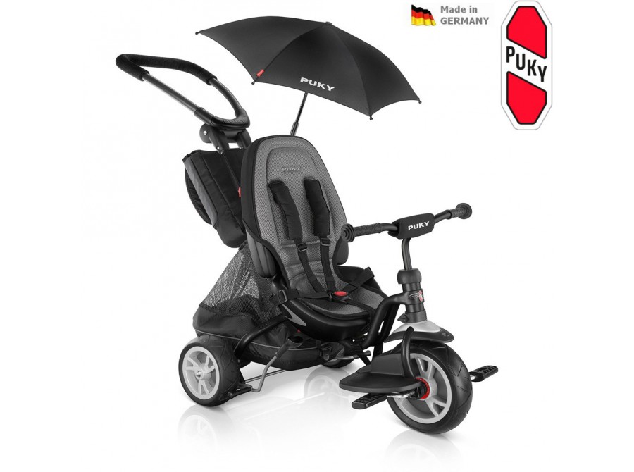 PUKY Dětská tříkolka CAT S6 Ceety, City Premium černá | Sportovnidum.cz