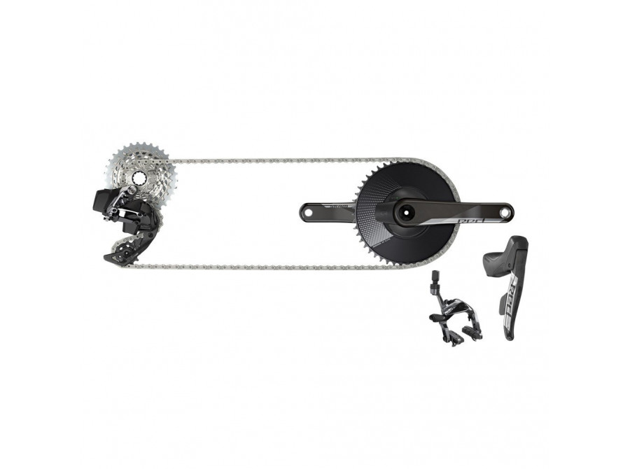 SRAM Sada Red eTap AXS 1X D1 Electronic Aero (650mm Blips x2, 650mm ...